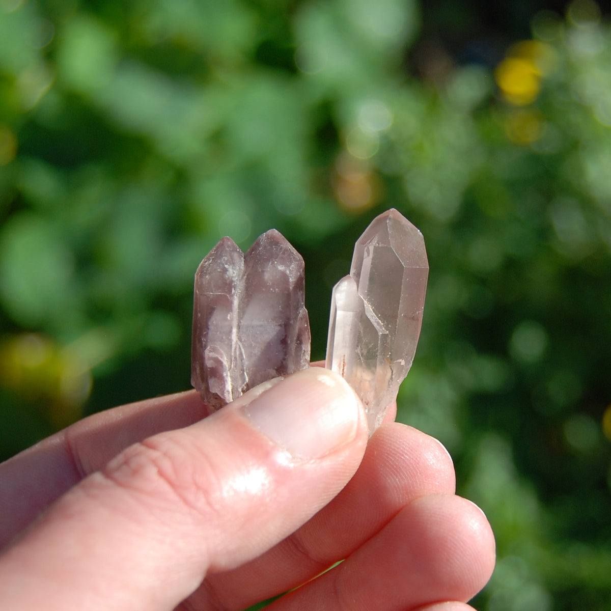 ONE Rare Pink Lithium Lemurian Quartz Crystal Point, Bahia, Brazil ...